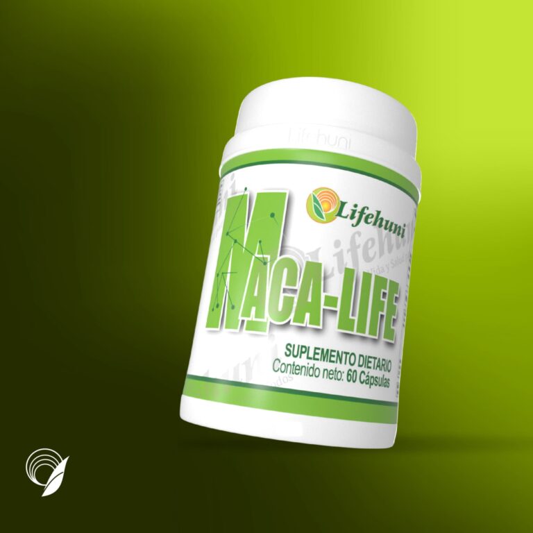 Maca-life 60 cap - Suplemento Dietario Bienestar Lifehuni